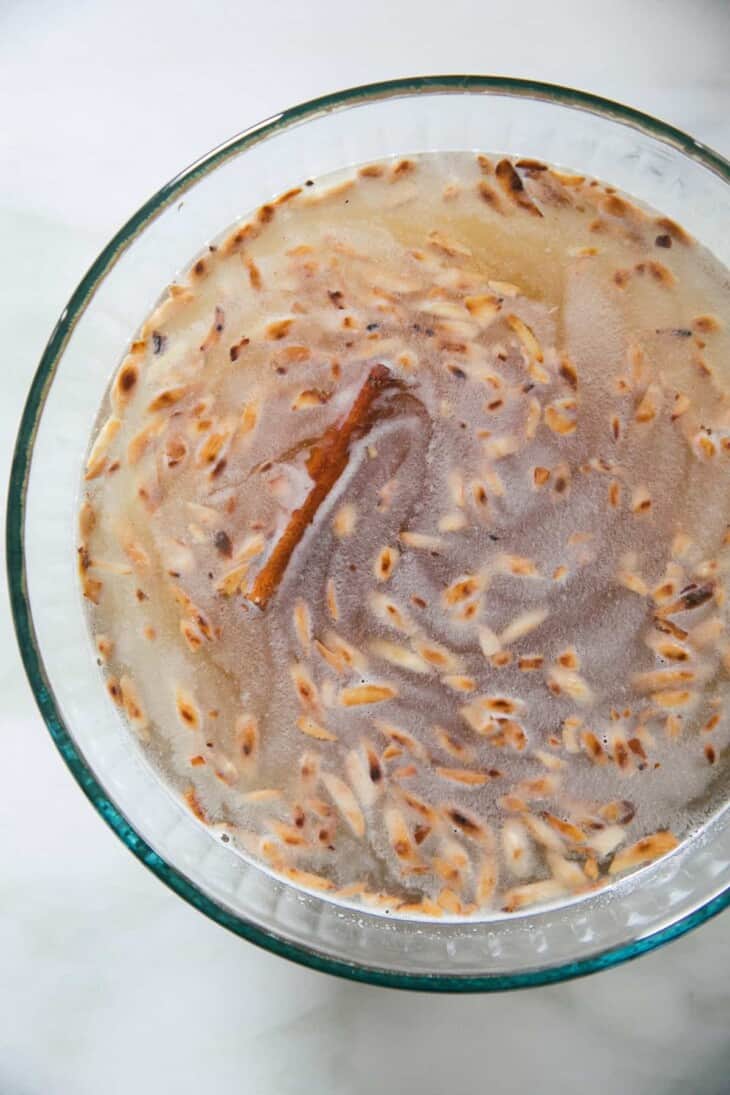 Horchata Recipe (Dairy-Free!) - A Cozy Kitchen