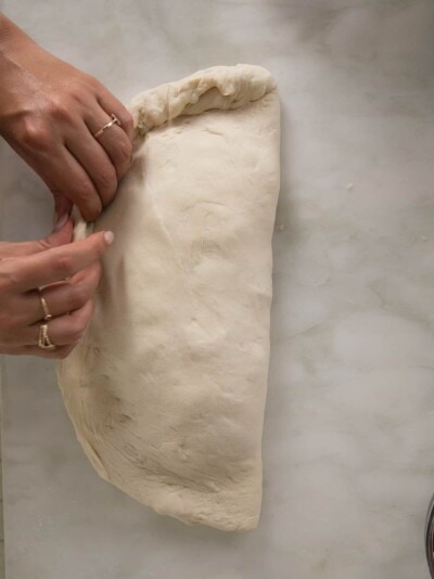 Easy Italian Calzone - A Cozy Kitchen