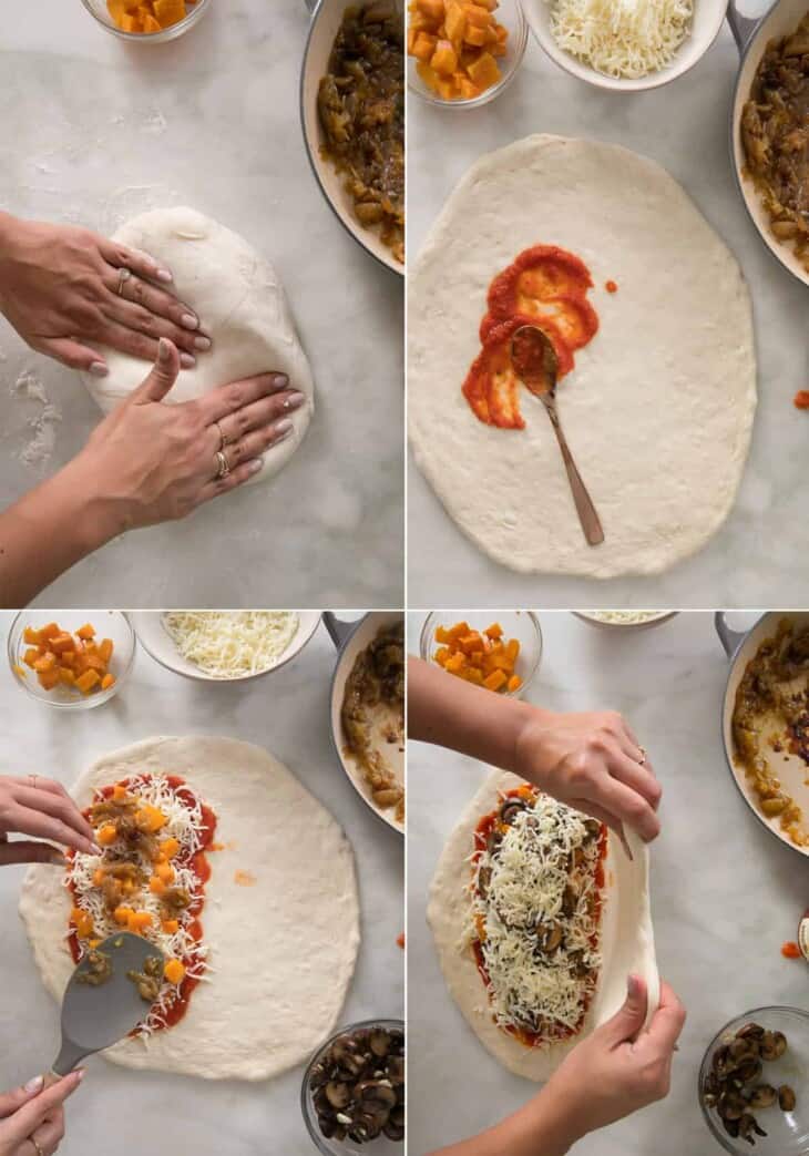 Easy Italian Calzone - A Cozy Kitchen