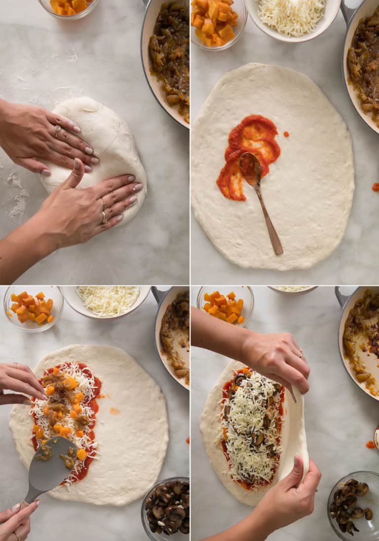 Easy Italian Calzone - A Cozy Kitchen