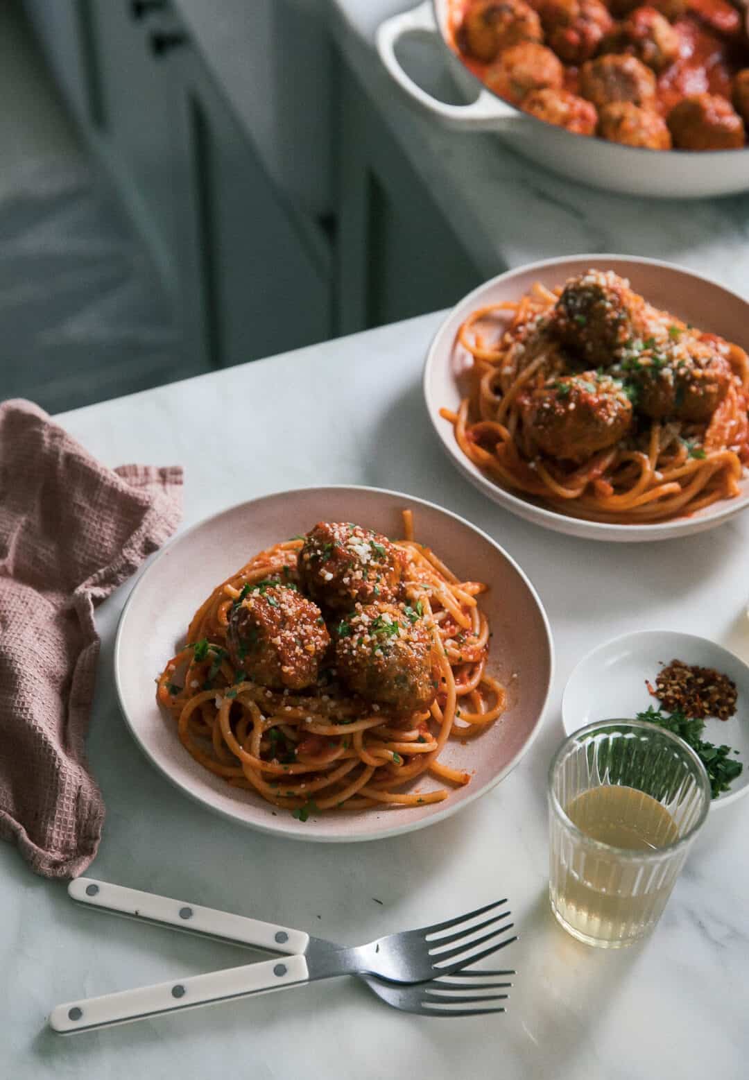 Best Spaghetti and Meatballs Recipe - A Cozy Kitchen