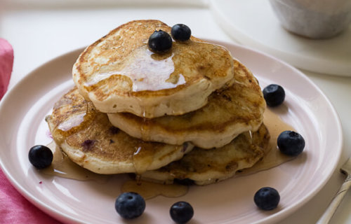 Pumpkin Chocolate Chip Pancakes - A Cozy Kitchen