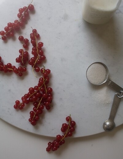 Currant White Chocolate Ice Cream - A Cozy Kitchen