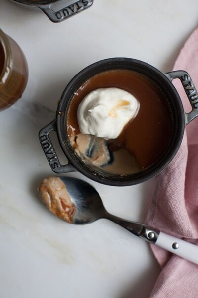 Butterscotch Pot de Creme - A Cozy Kitchen
