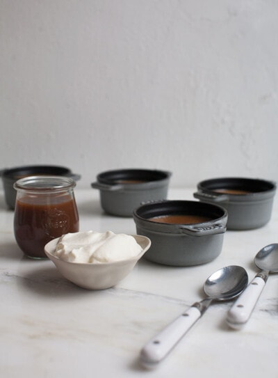 Butterscotch Pot de Creme - A Cozy Kitchen