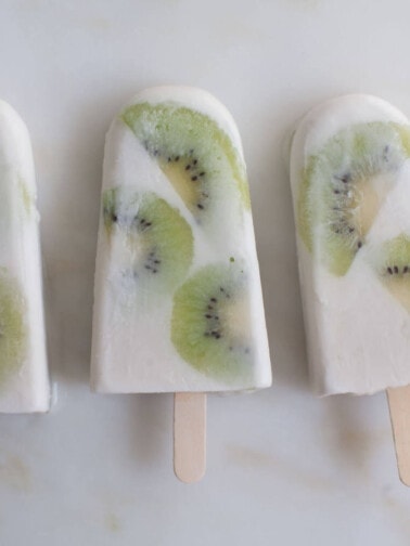 Thai Tea Coconut Popsicles - A Cozy Kitchen