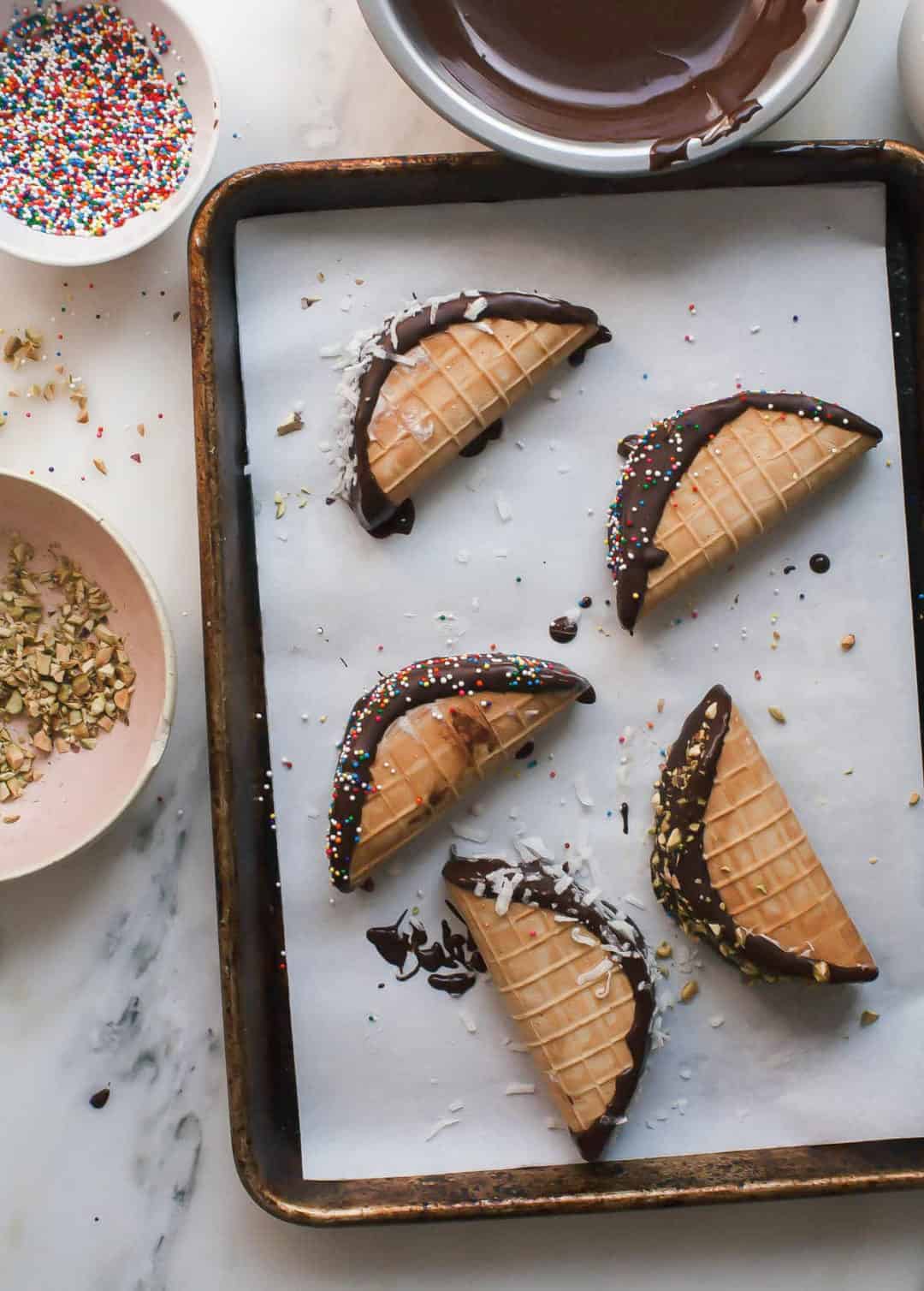 Homemade Choco Tacos Recipe (Klondike) - A Cozy Kitchen