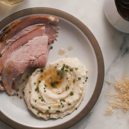 Smoked Gouda Creamy Mashed Potatoes - A Cozy Kitchen