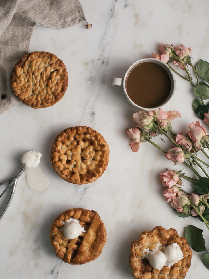 Mini Apple Pies - A Cozy Kitchen