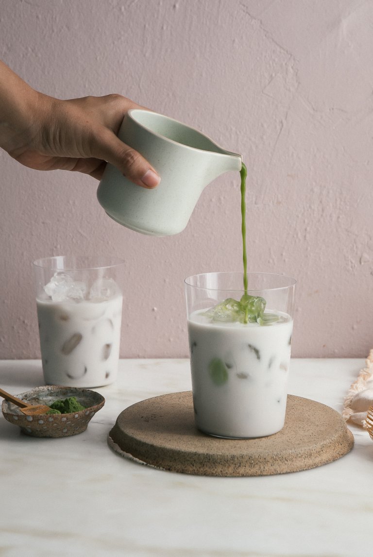 Iced Matcha Latte An Easy Recipe - A Cozy Kitchen