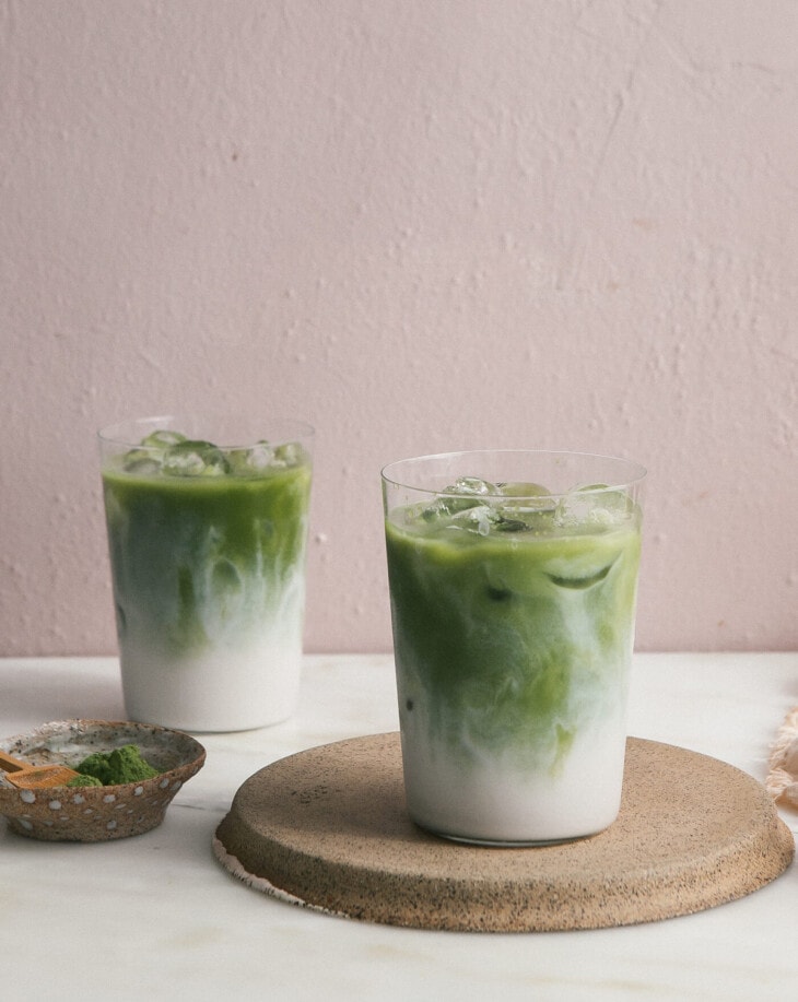 Iced Matcha Latte An Easy Recipe - A Cozy Kitchen