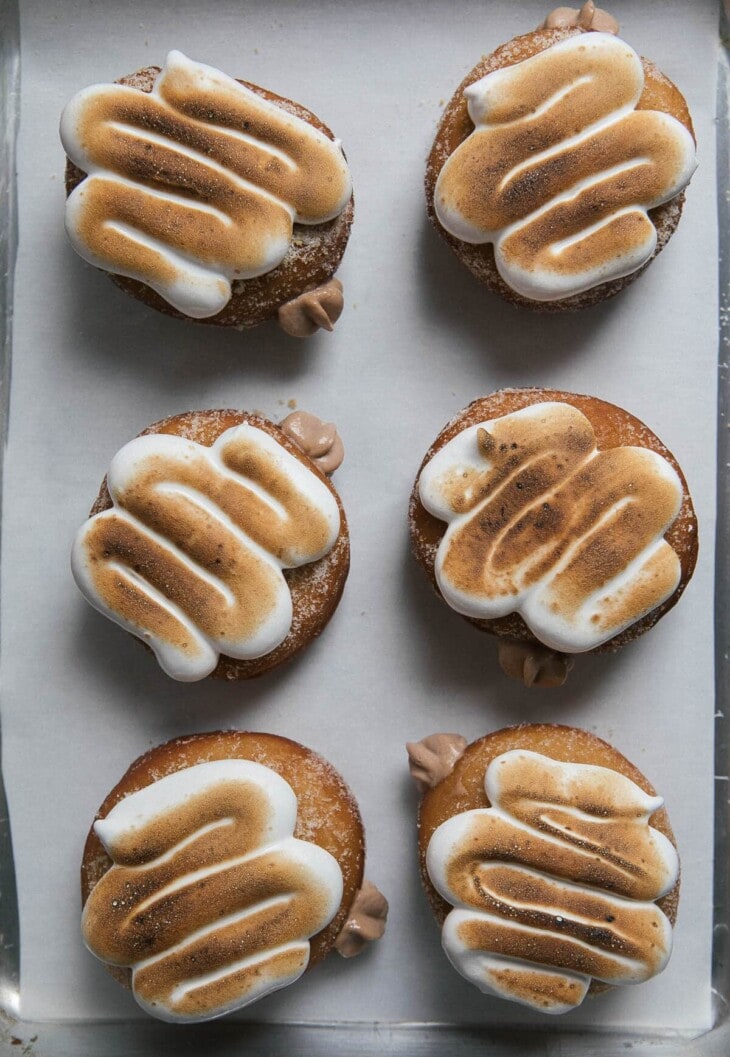 S'mores Doughnuts - A Cozy Kitchen