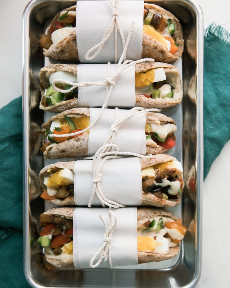 Sabich (Traditional Israeli Sandwich) Recipe - A Cozy Kitchen