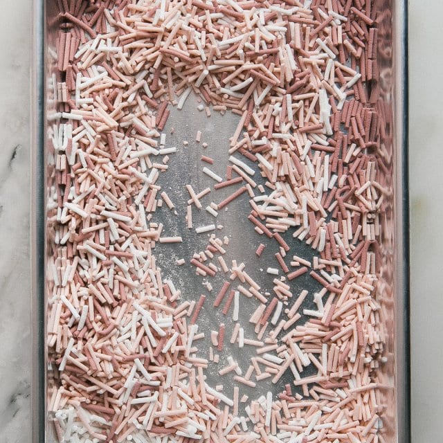 Homemade Sprinkles {Make Custom Sprinkles at Home!} - A Cozy Kitchen