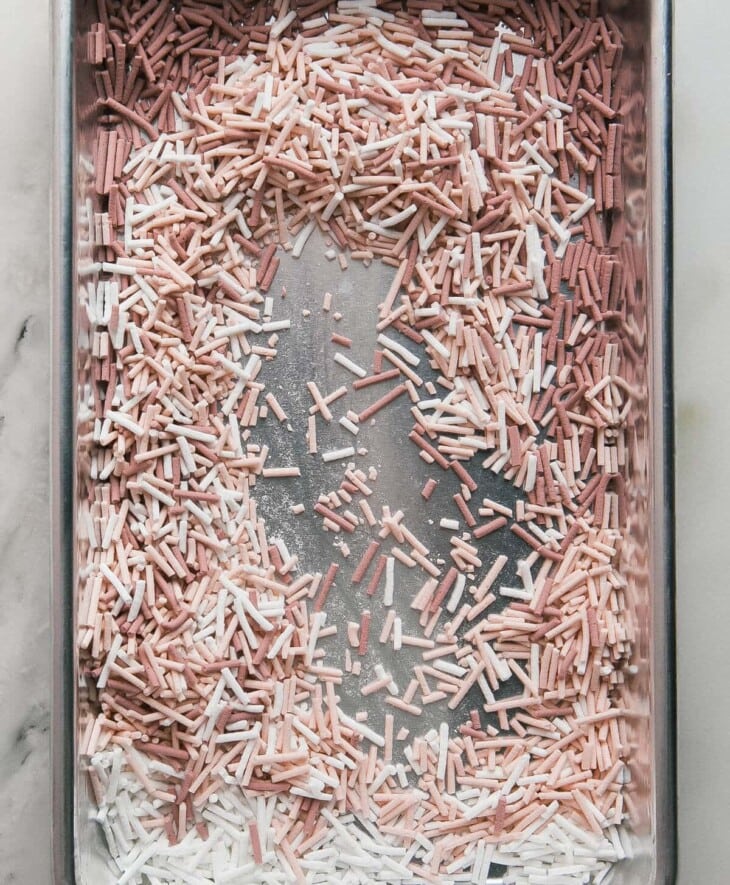 Homemade Sprinkles {Make Custom Sprinkles at Home!} - A Cozy Kitchen