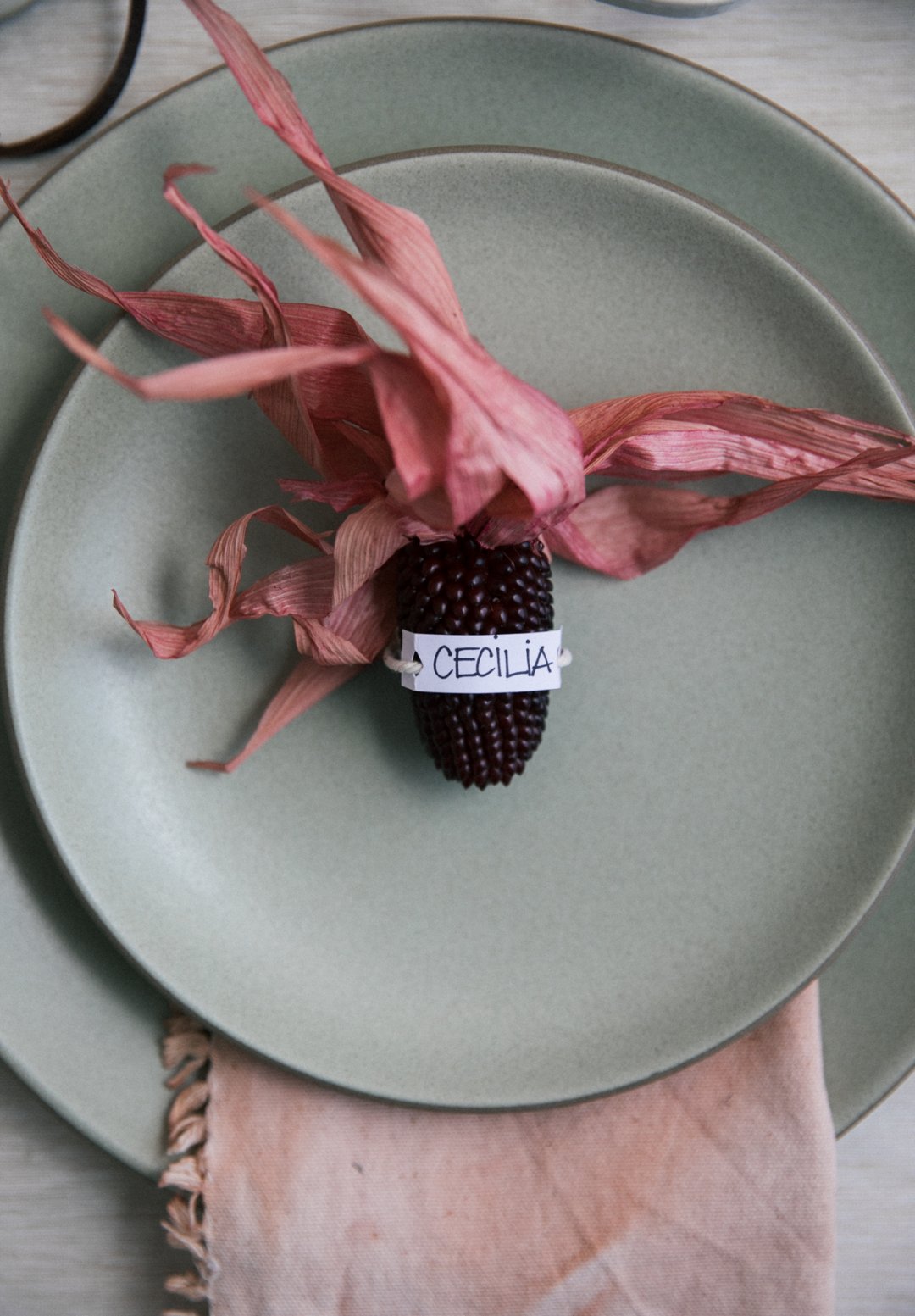 Corn Name Tags - A Cozy Kitchen