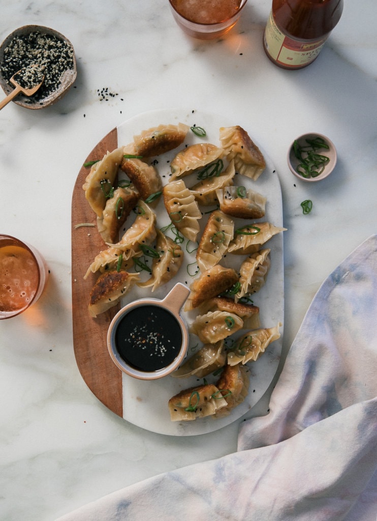 Vegetarian Pot Stickers Recipe - A Cozy Kitchen
