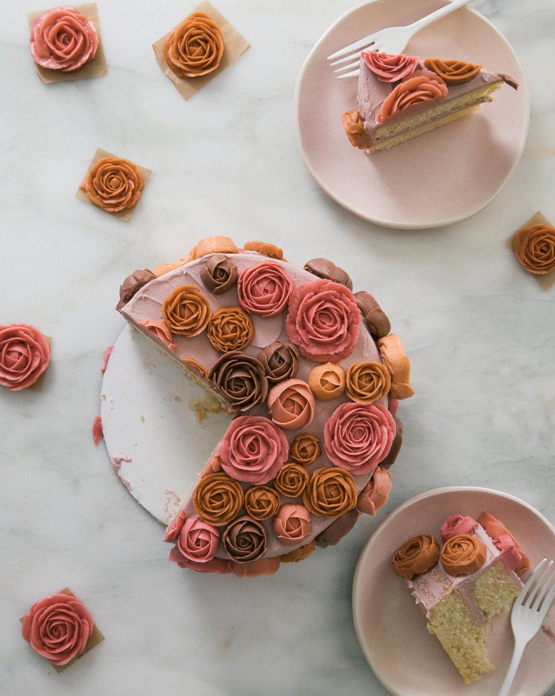 Elderflower Lemon Cake - A Cozy Kitchen