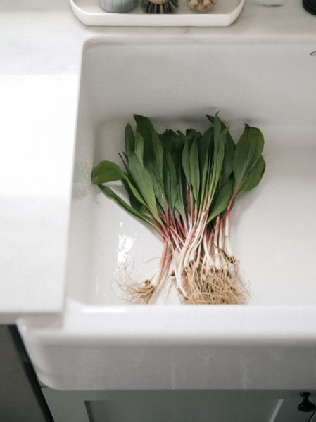 Ramp Pasta - A Cozy Kitchen