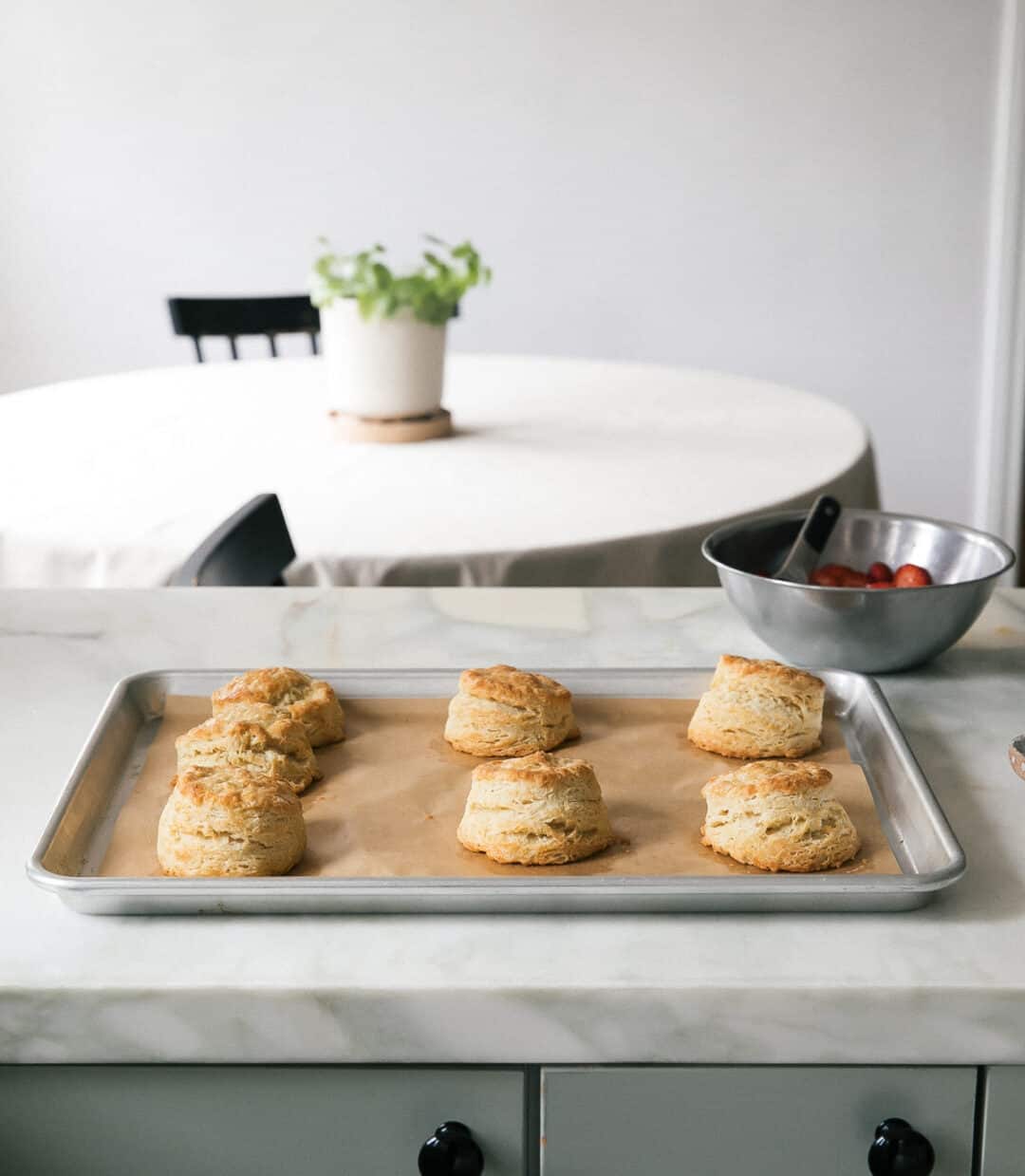 Strawberry Shortcake Biscuits - A Cozy Kitchen