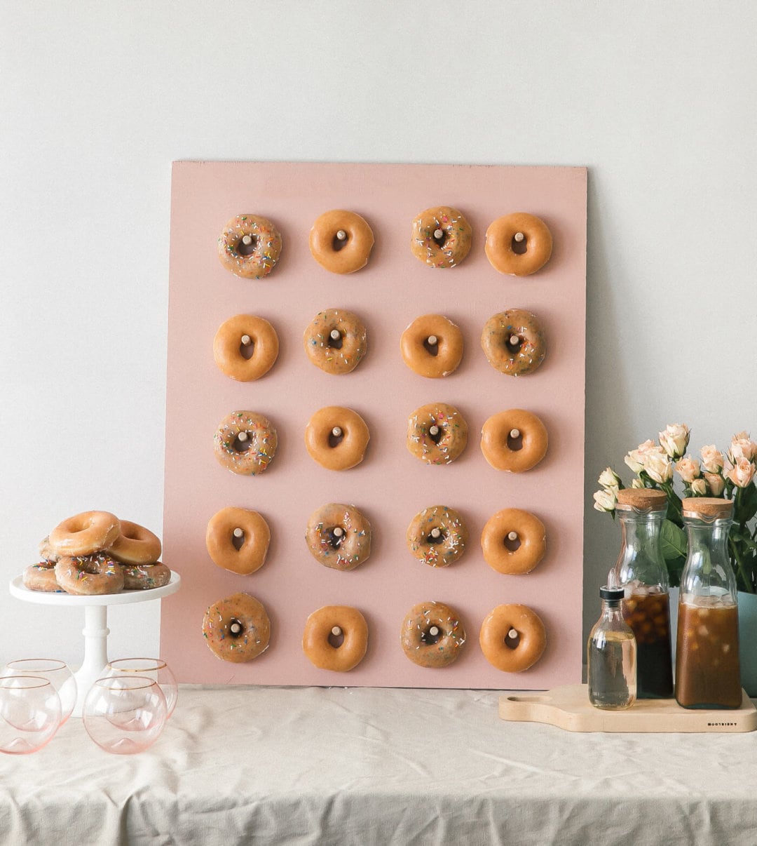 How to Make a Doughnut Wall - Tutorial - A Cozy Kitchen