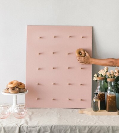 How to Make a Doughnut Wall - Tutorial - A Cozy Kitchen