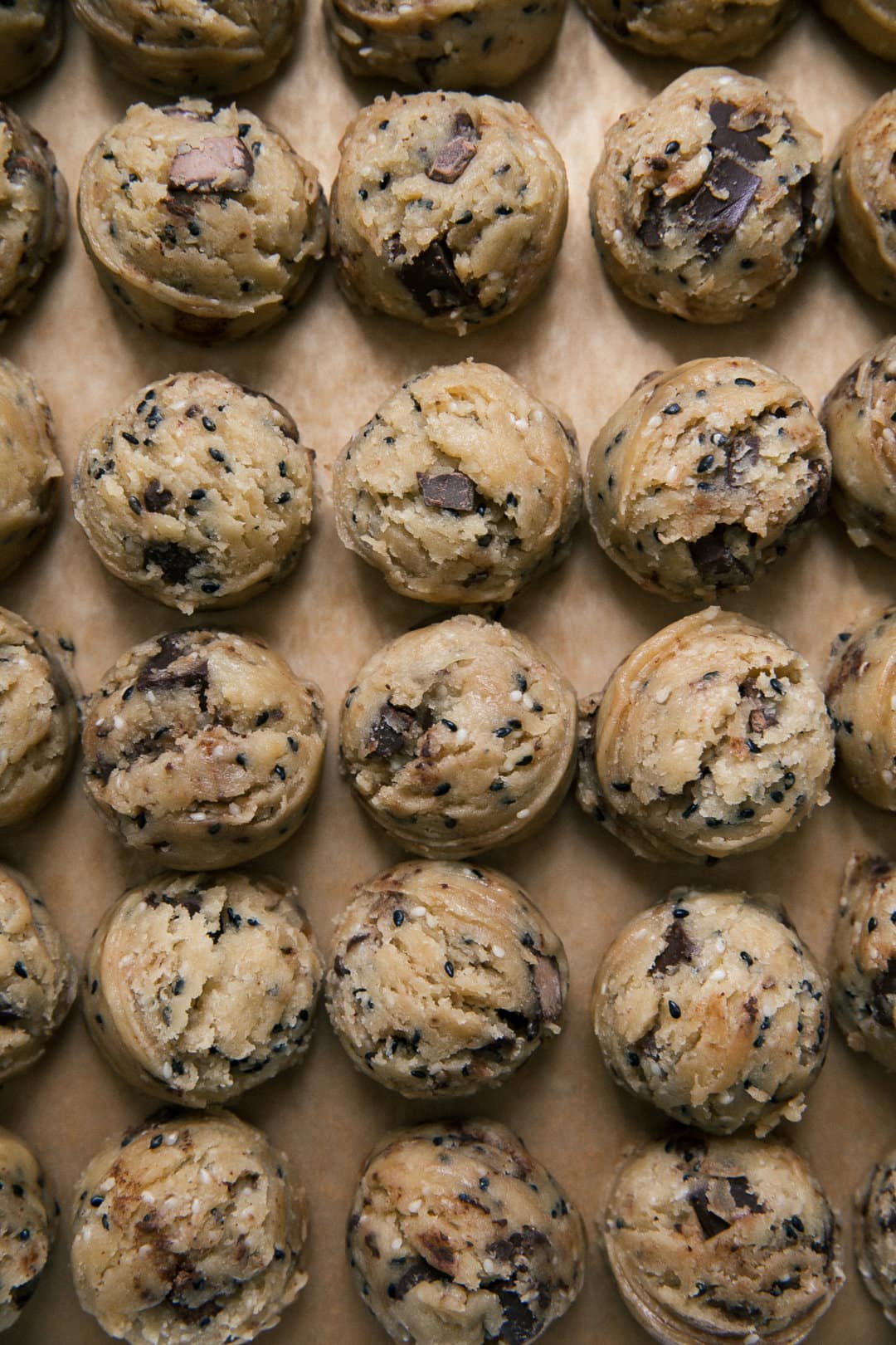 Sesame Chocolate Chip Cookies - A Cozy Kitchen