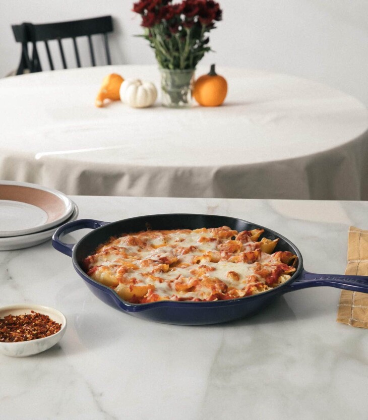 Squash Stuffed Shells - A Cozy Kitchen