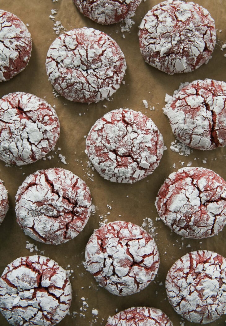 Berry Crinkle Cookies Recipe (Valentine's Day Cookie) - A Cozy Kitchen