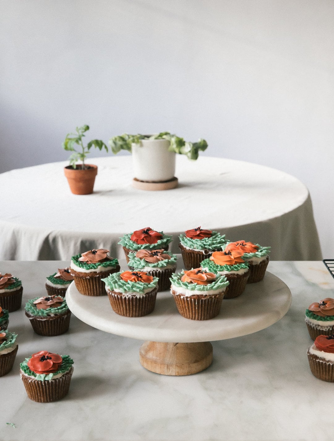 Carrot Cake Cupcakes with Cream Cheese Frosting - A Cozy Kitchen