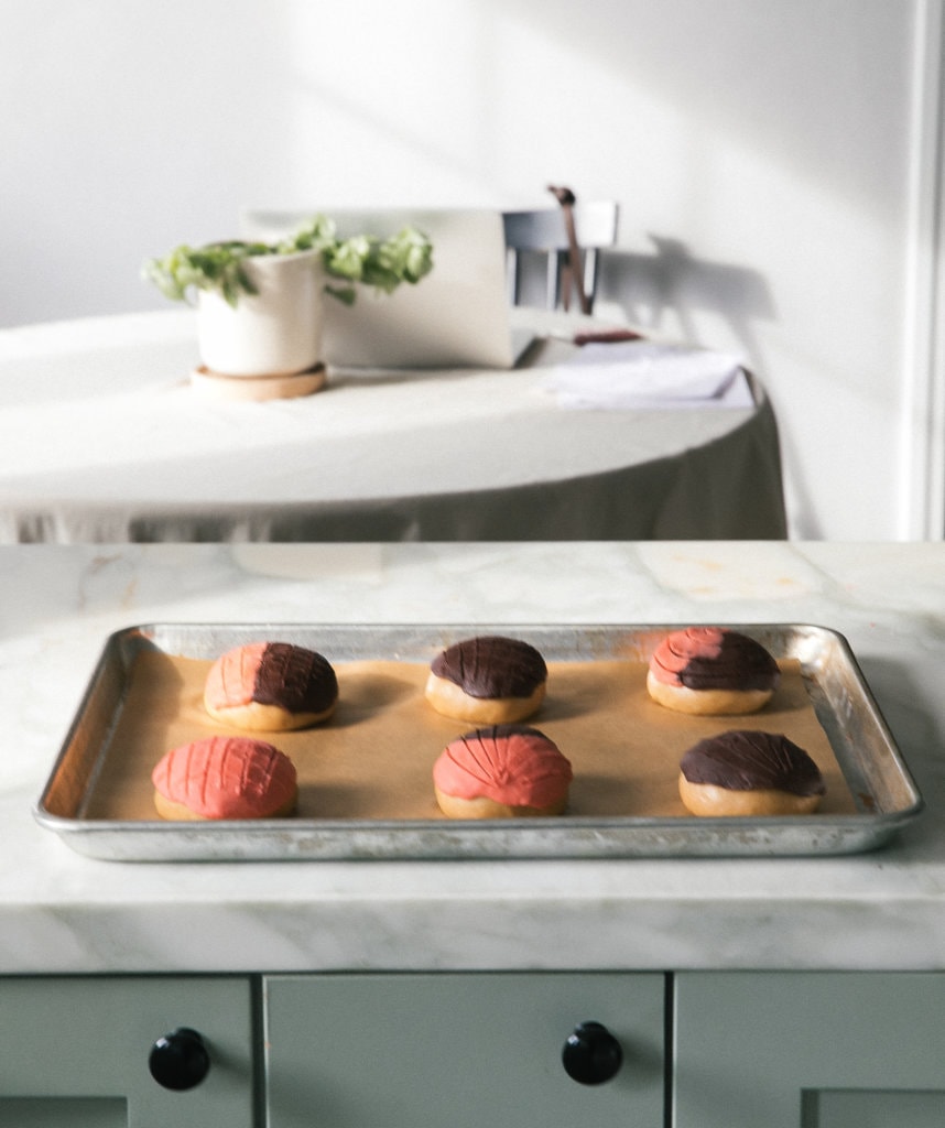 Conchas (Mexican Pan Dulce) - A Cozy Kitchen Conchas Recipe