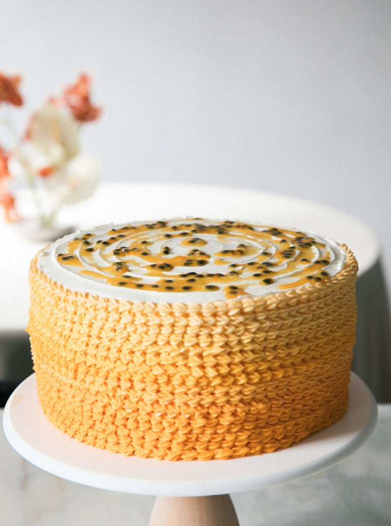 Passionfruit Cake Recipe - A Cozy Kitchen