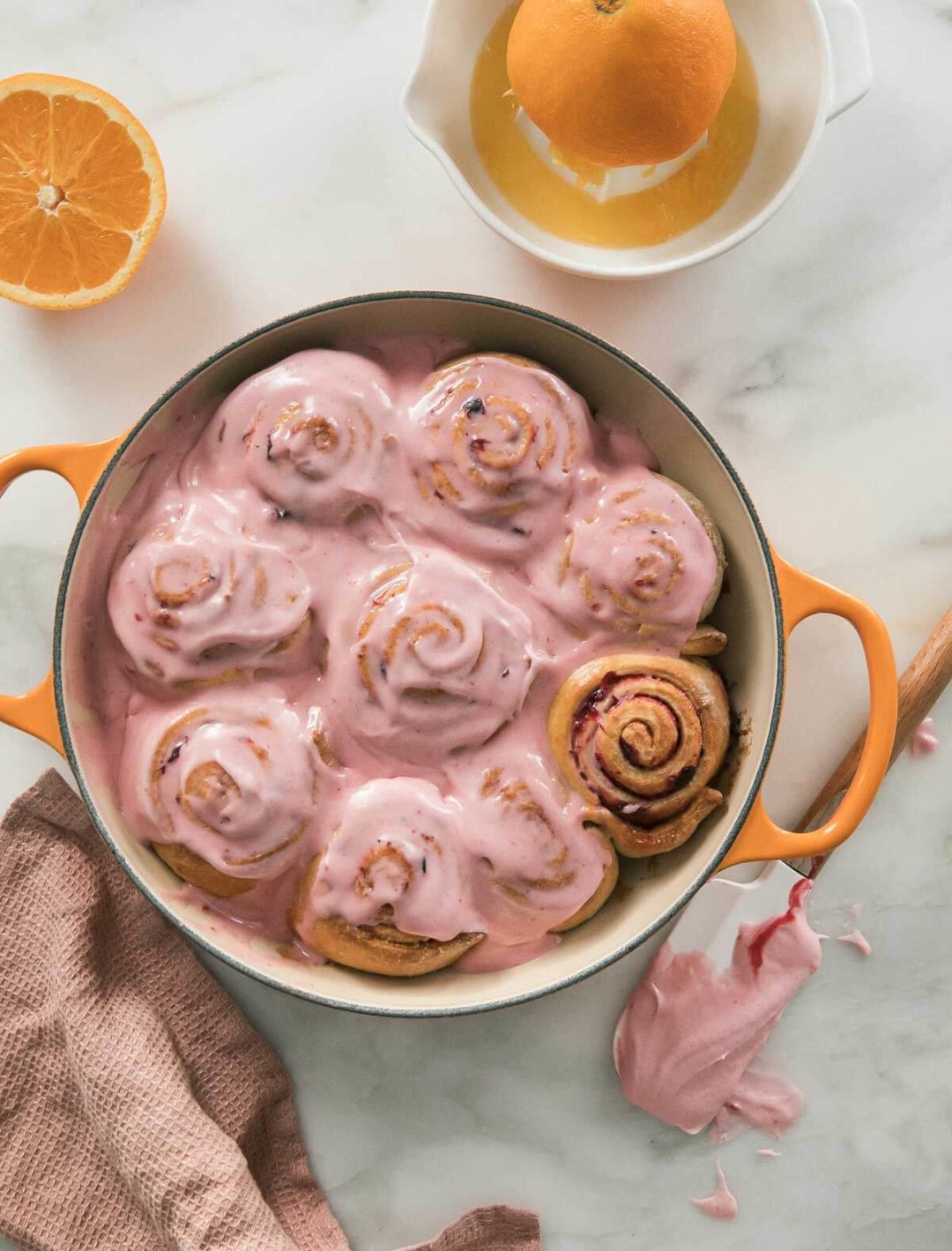 Cranberry Orange Rolls Overnight Recipe - A Cozy Kitchen