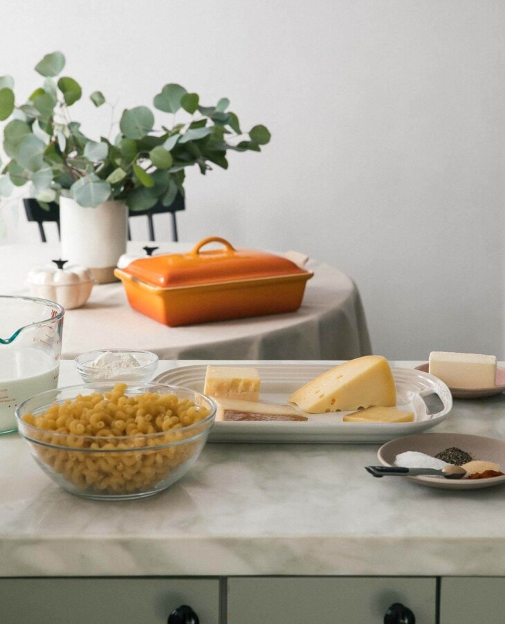 Creamy Baked Macaroni and Cheese - A Cozy Kitchen