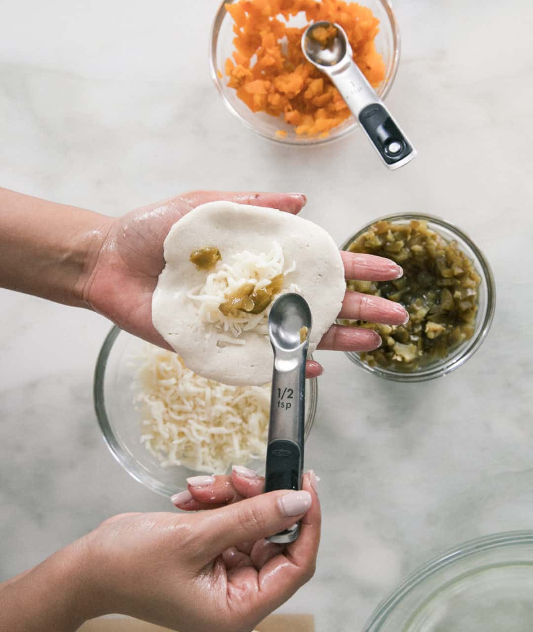 Pupusas Recipe w/ Curtido and Salsa Roja {Authentic Salvadorian Recipe]