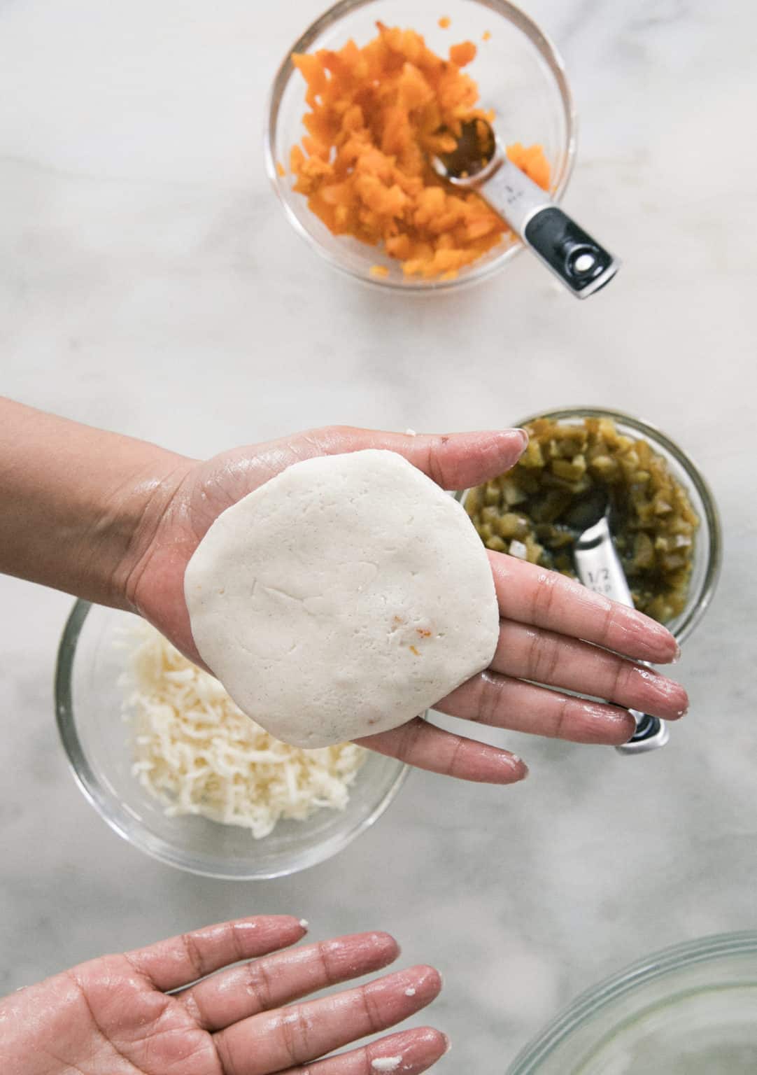 Pupusas Recipe w/ Curtido and Salsa Roja {Authentic Salvadorian Recipe]