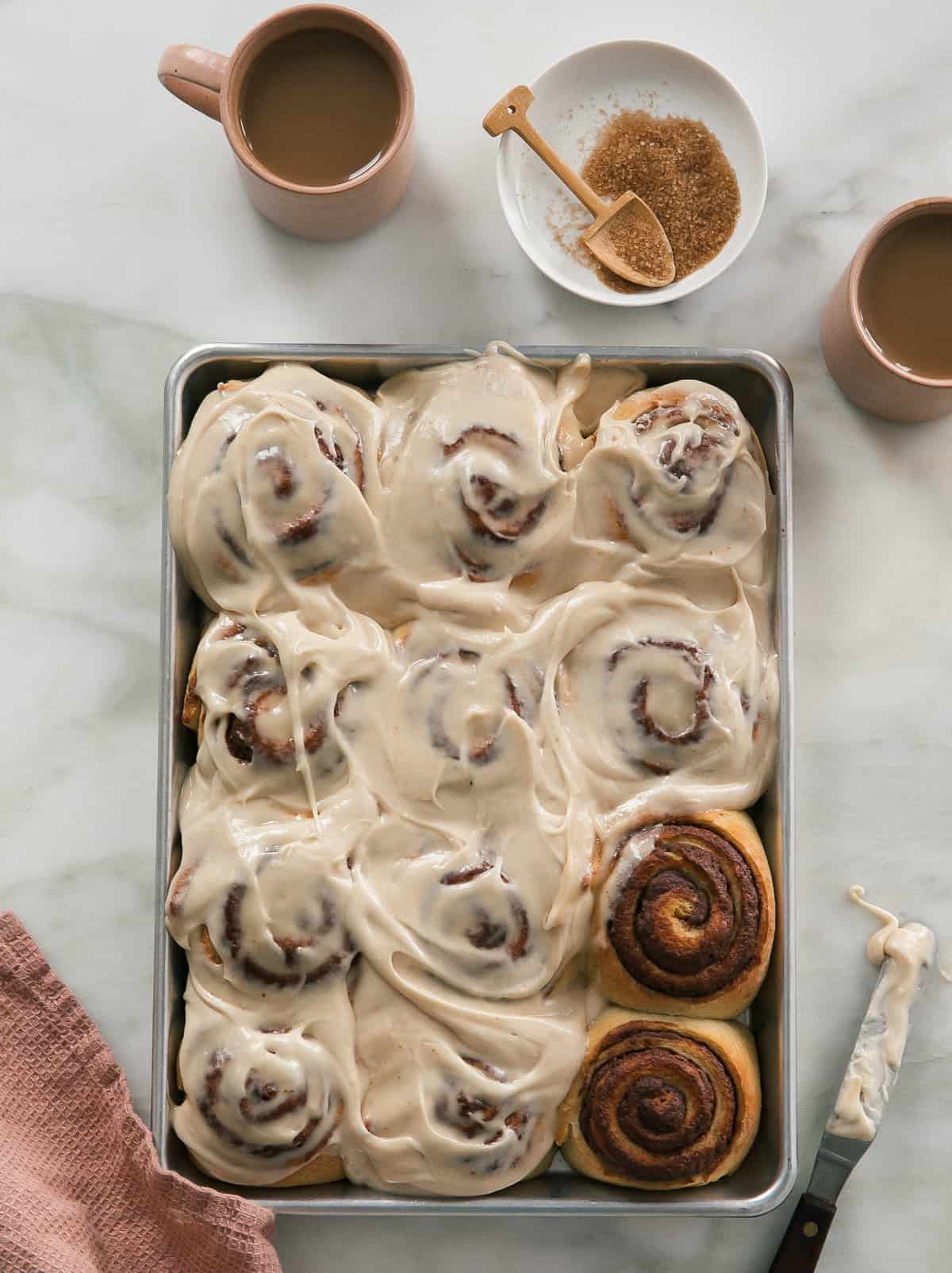 Mocha Morning Rolls - A Cozy Kitchen