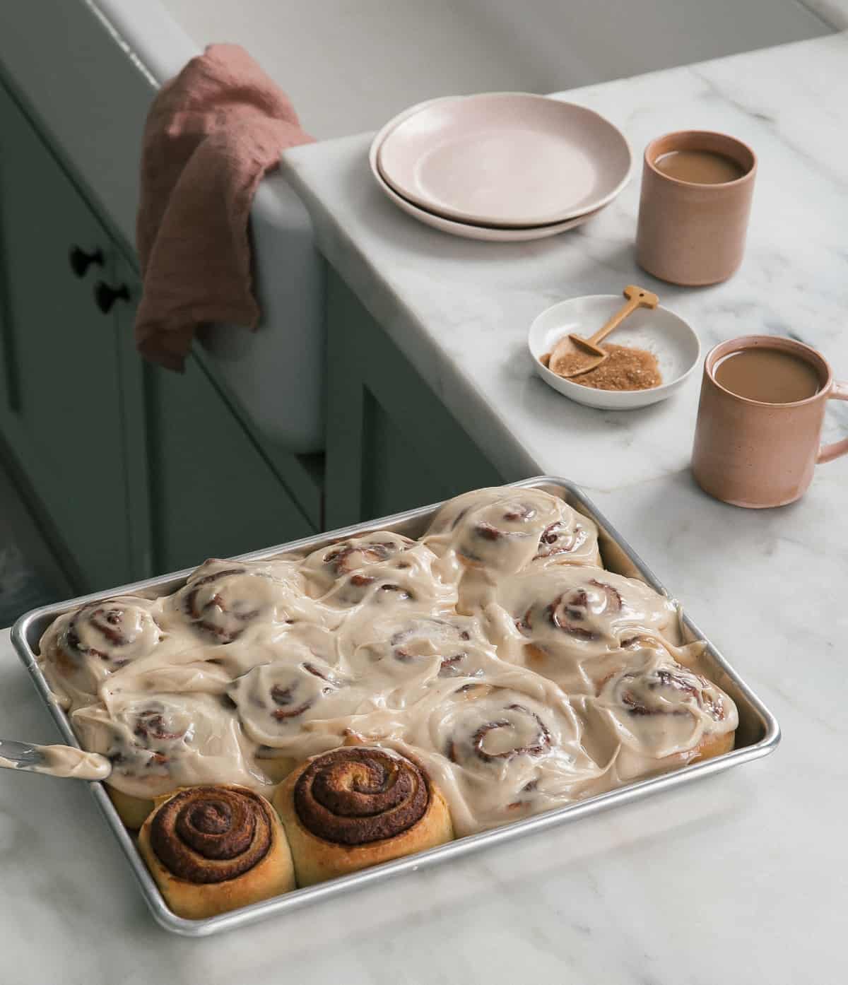 Mocha Morning Rolls - A Cozy Kitchen