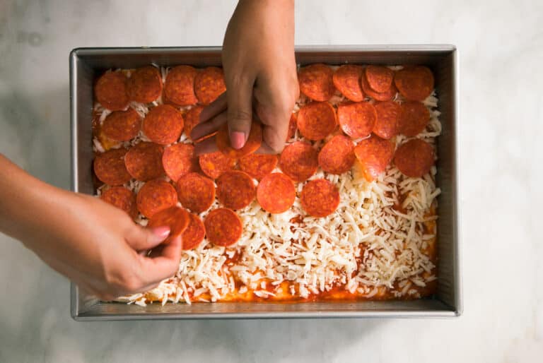 Detroit Style Pizza - A Cozy Kitchen