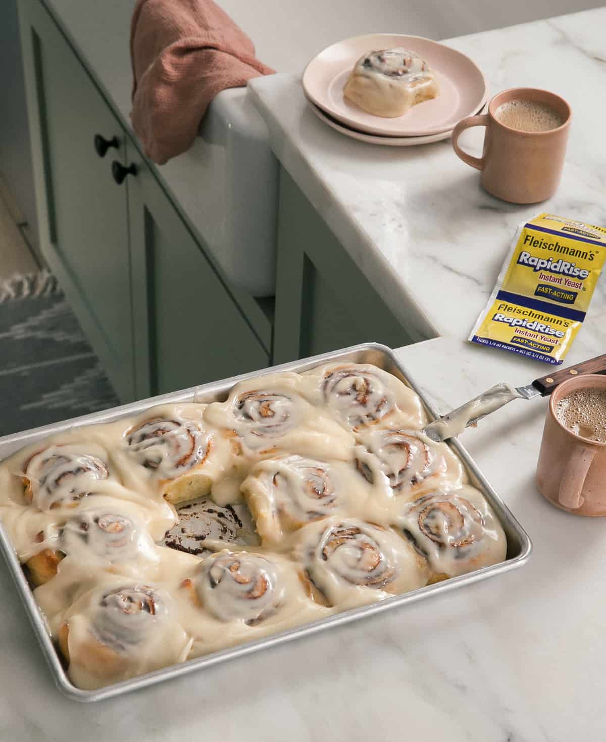 Mocha Morning Rolls - A Cozy Kitchen