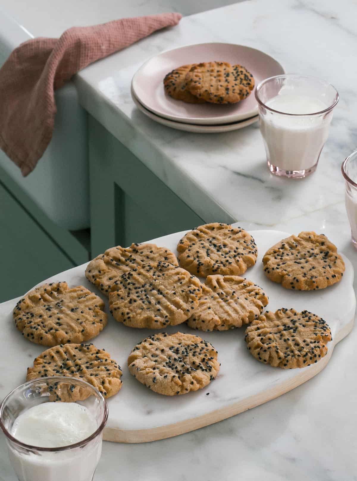 Miso Peanut Butter Cookies - A Cozy Kitchen