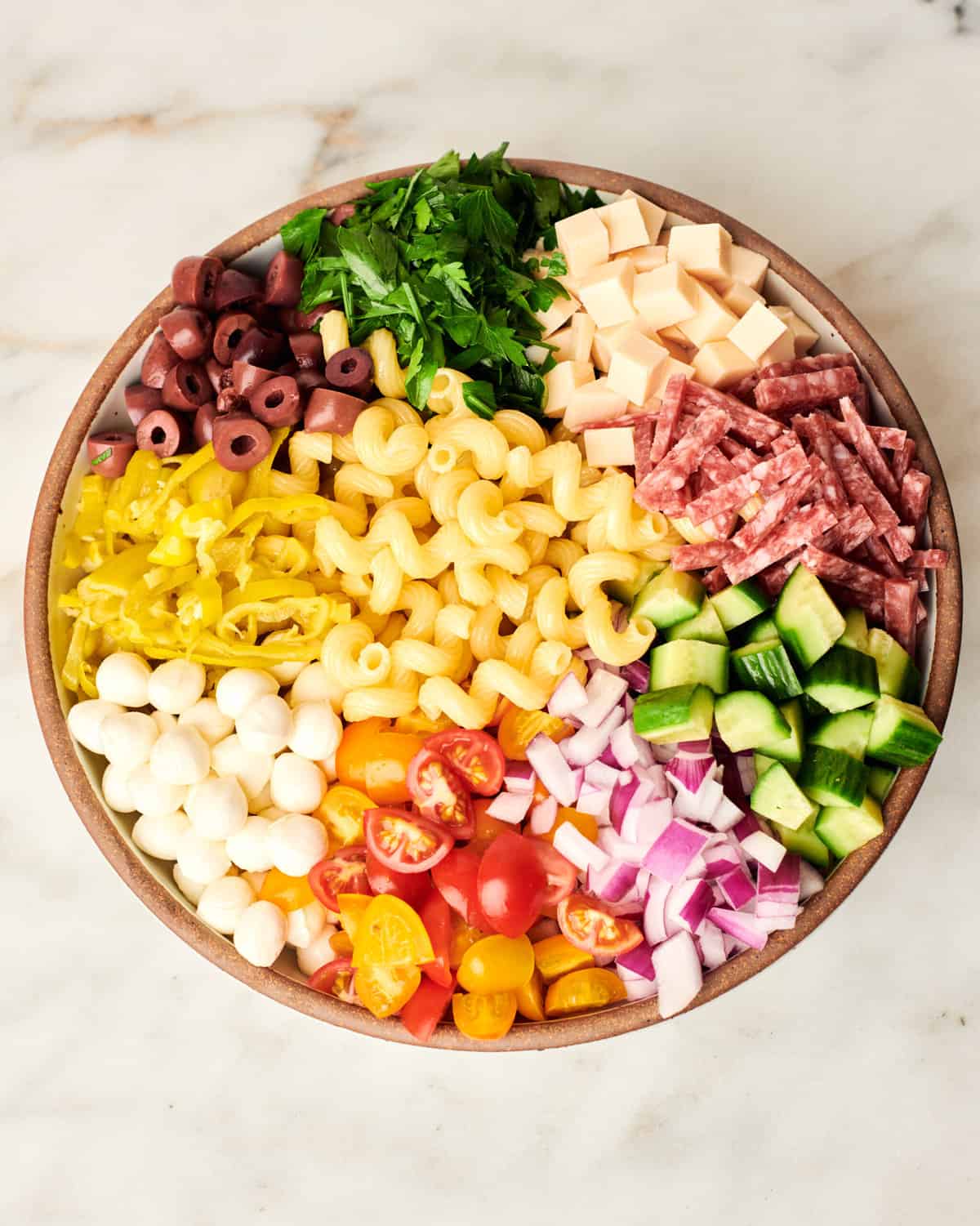Italian Pasta Salad - A Cozy Kitchen