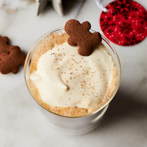 Gingerbread Latte - A Cozy Kitchen