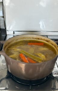 Homemade Chicken Stock - A Cozy Kitchen