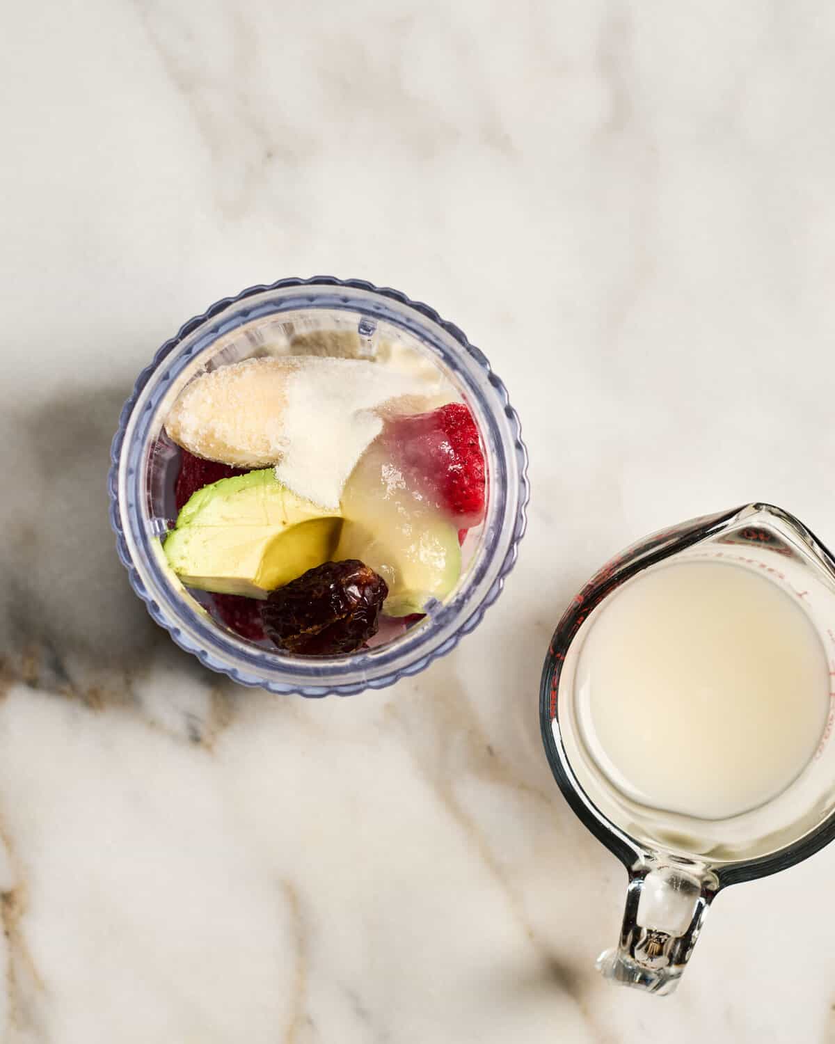 Hailey Bieber Strawberry Glaze Skin Smoothie - A Cozy Kitchen