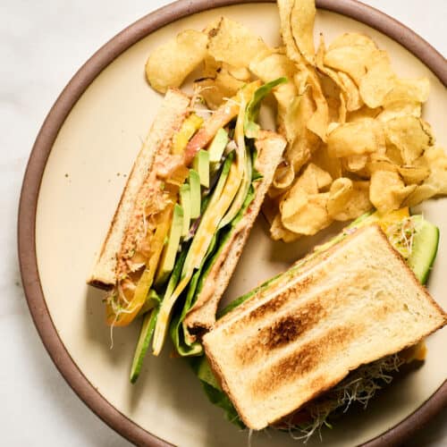 Ultimate Veggie Sandwich - A Cozy Kitchen