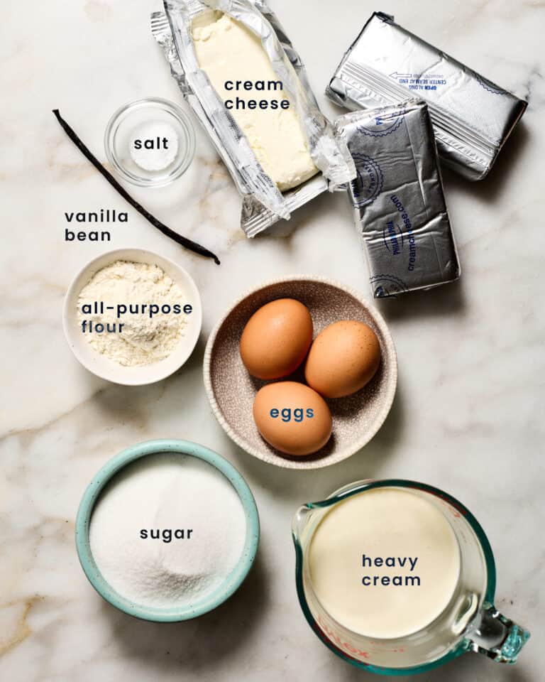 Easy Basque Cheesecake - A Cozy Kitchen