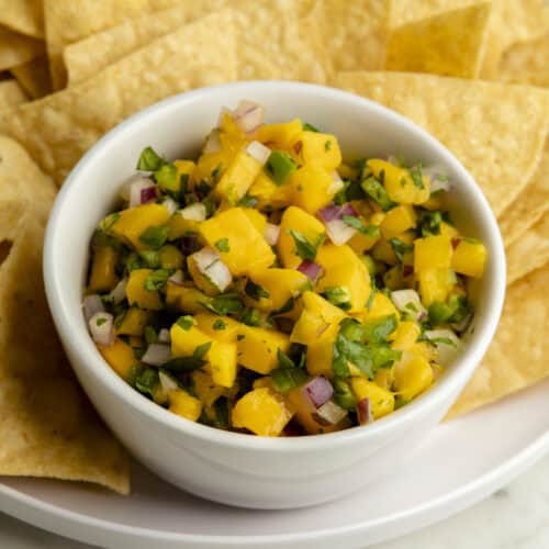 Mango Salsa - A Cozy Kitchen