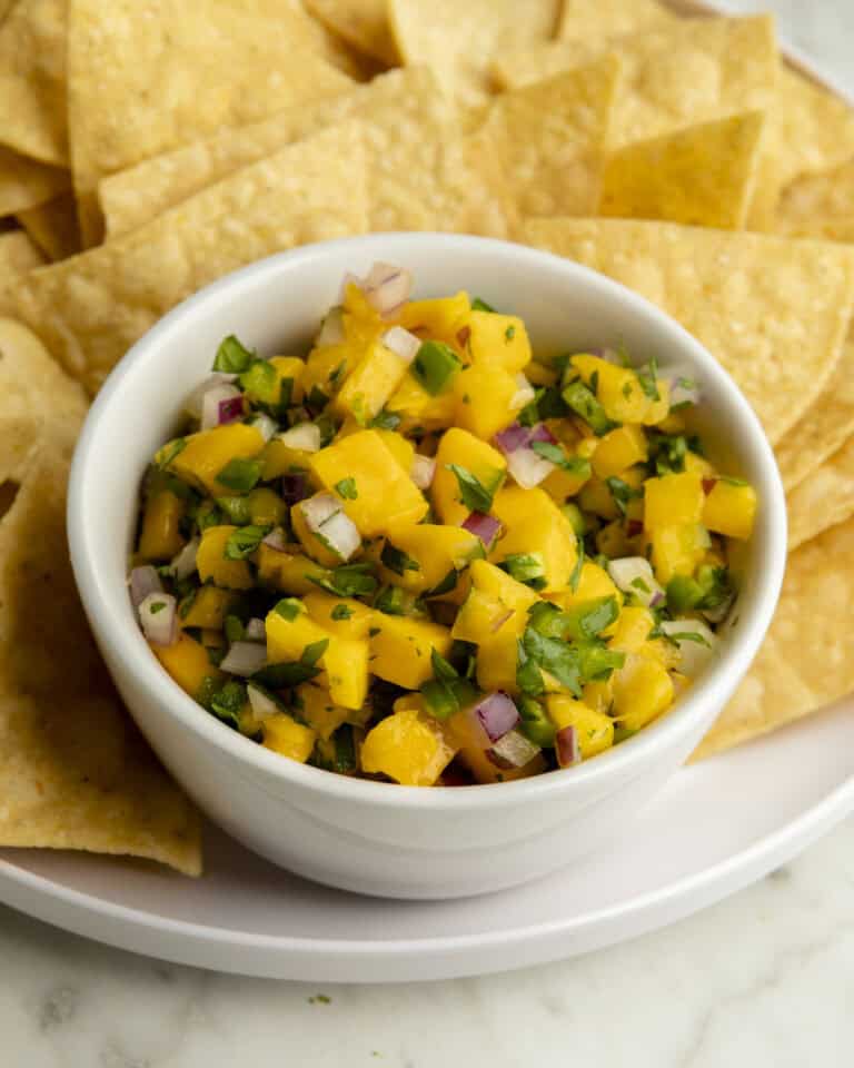Mango Salsa - A Cozy Kitchen
