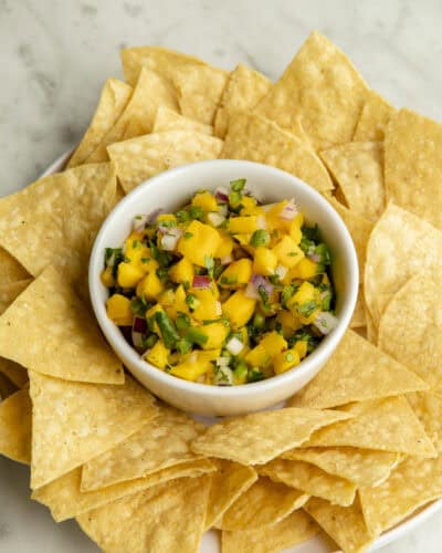 Mango Salsa - A Cozy Kitchen